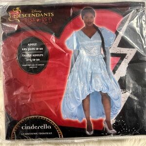 Disney | Dresses | Disney Descendants Rise Of Red Cinderella Costume 2x ...
